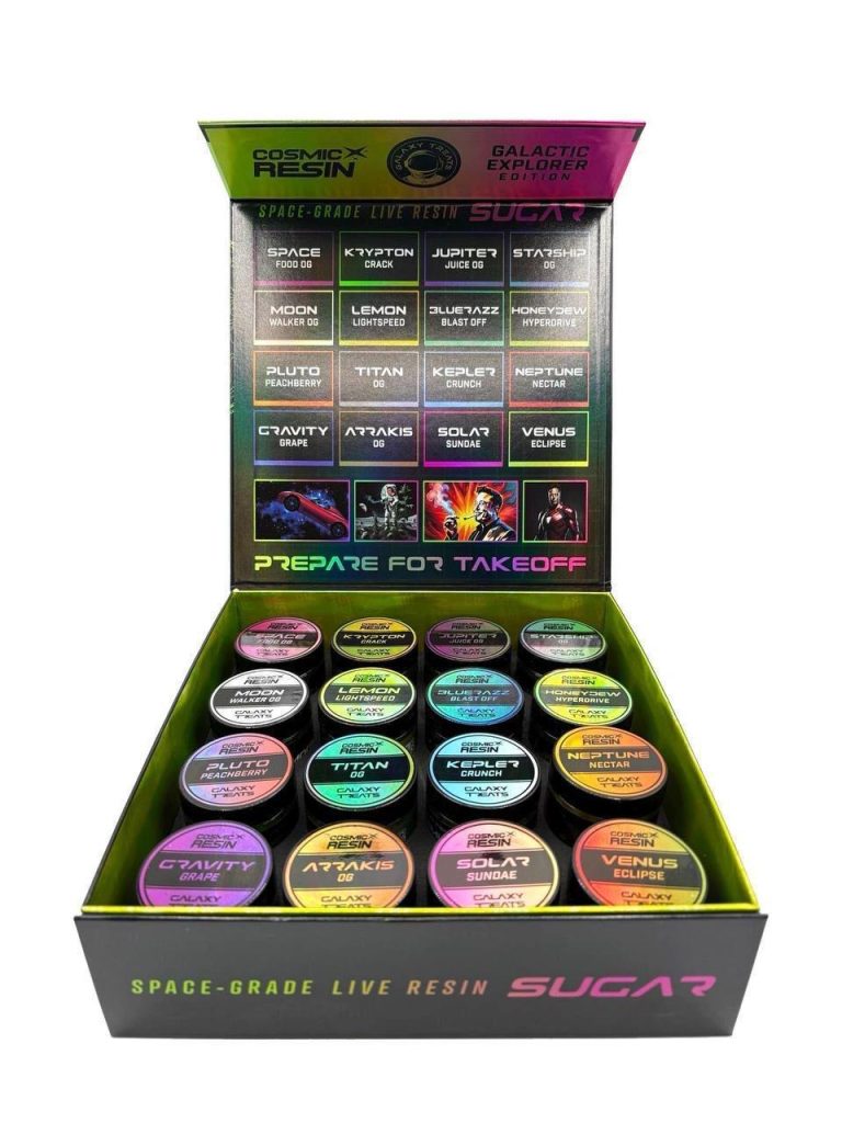 Galaxy Treats 1oz – Moon Walker OG - Cali Canna